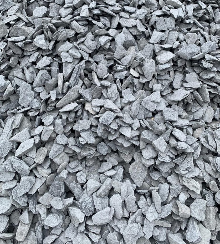 40mm Blue Slate Chippings Barnsley | Whitshaw Aggregates
